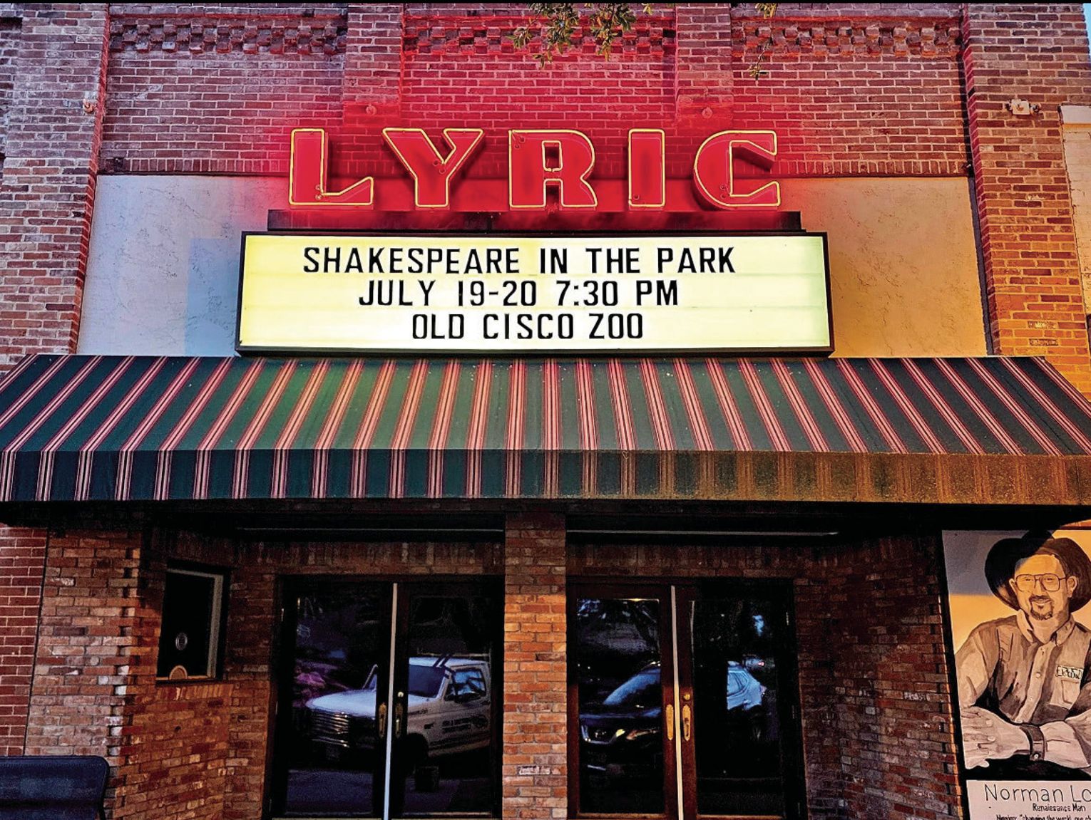 2nd Annual Shakespeare in the Park Begins July 19th at the Old Cisco ...