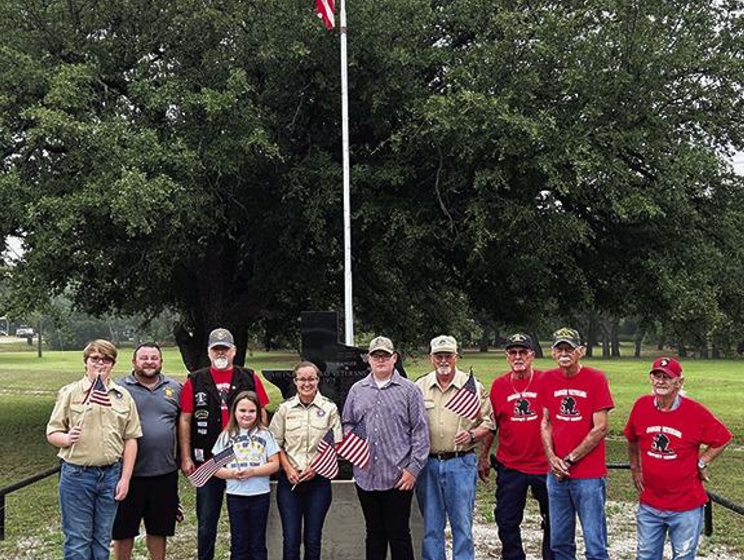 Flag Day Observed in Ranger