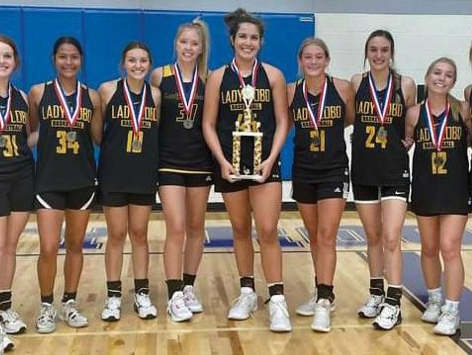 Lady Loboes are the June Jamboree Champions in Weatherford!