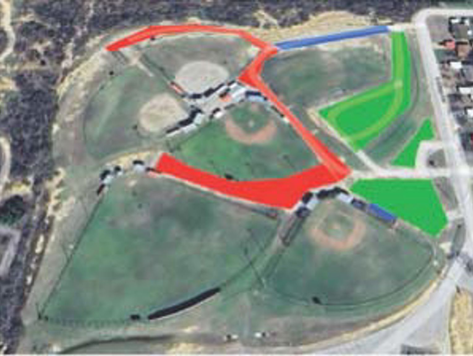 NEW PARKING RULES FOR CITY BASEBALL COMPLEX