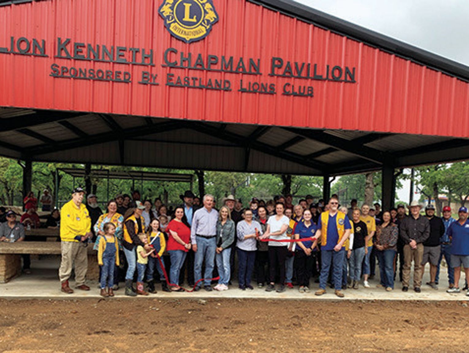 Ribbon Cutting held for Kenneth Chapman Pavilion