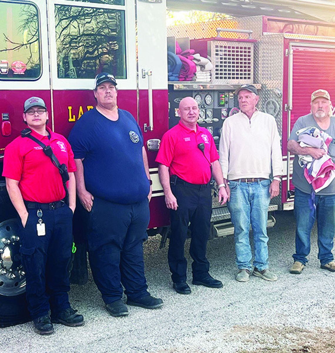 EASTLAND VOLUNTEER FIRE DEPARTMENT RESCUES LOCAL WAR MEMORIAL